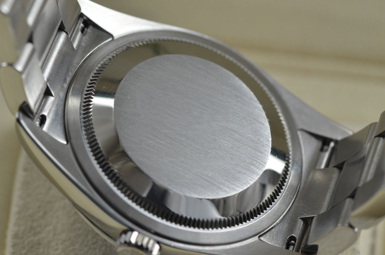 2010 Rolex Explorer I Steel Automatic Black Dial Watch Engraved Rehaut ...